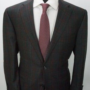 Canali | Suits & Blazers | Canali 934 Current Label Gray Red Flannel ...